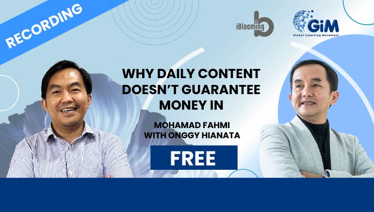 Mohamad Fahmi Salim with Onggy Hianata - Why Daily Content Doesn't ...