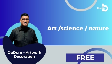 OuDom - Artwork Decoration - Art /science / nature - iBlooming